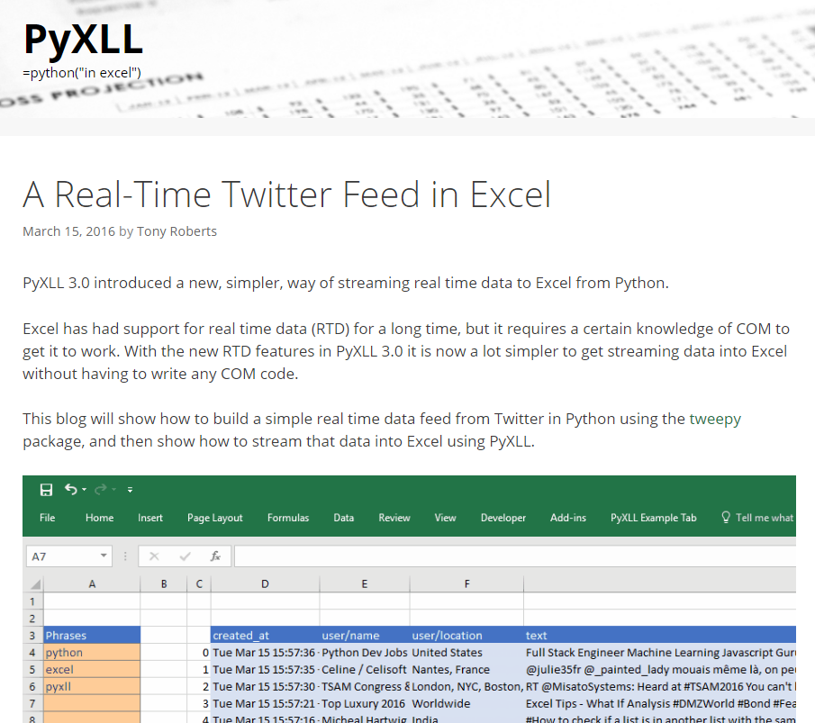 Excelやvbaマクロからpython関数を利用したり、pythonから操作する方法のまとめ ぱーくん Plus Idea
